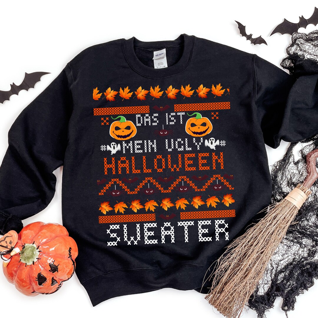 This is My Ugly Halloween Basic Sweatshirt - Etsy