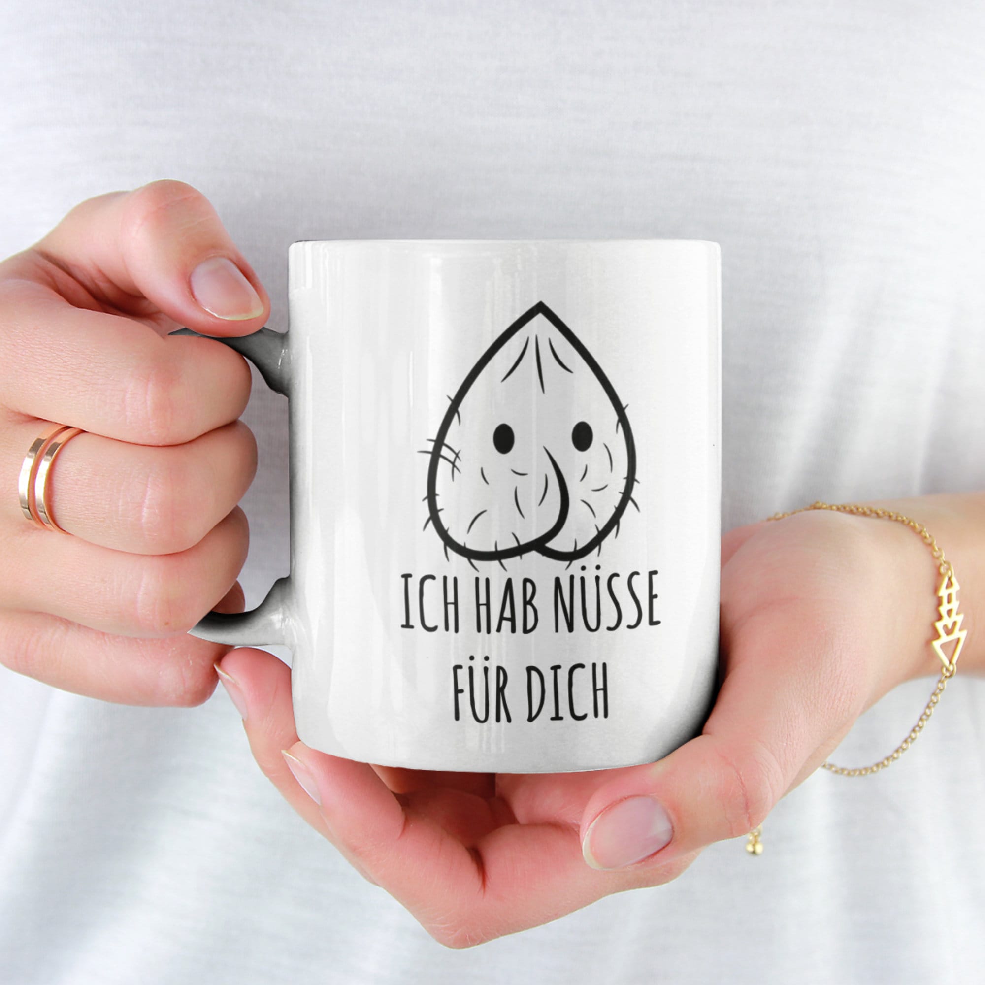 Tasse Ich habe Nüsse für dich lustige Humor Kaffeetasse | Etsy