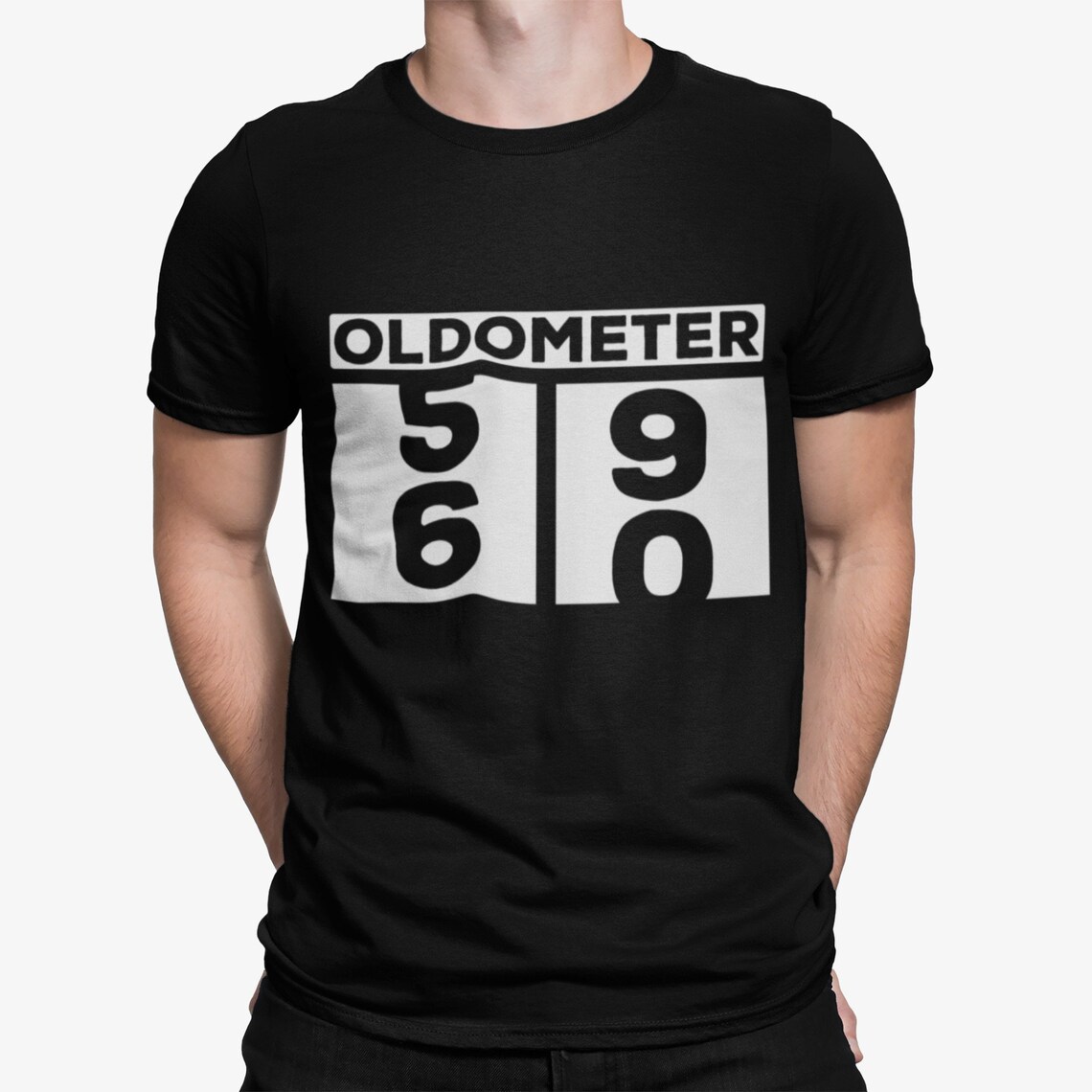 T-Shirt Oldometer 60. Geburtstag 60 Jahre Unisex Geburtstags | Etsy
