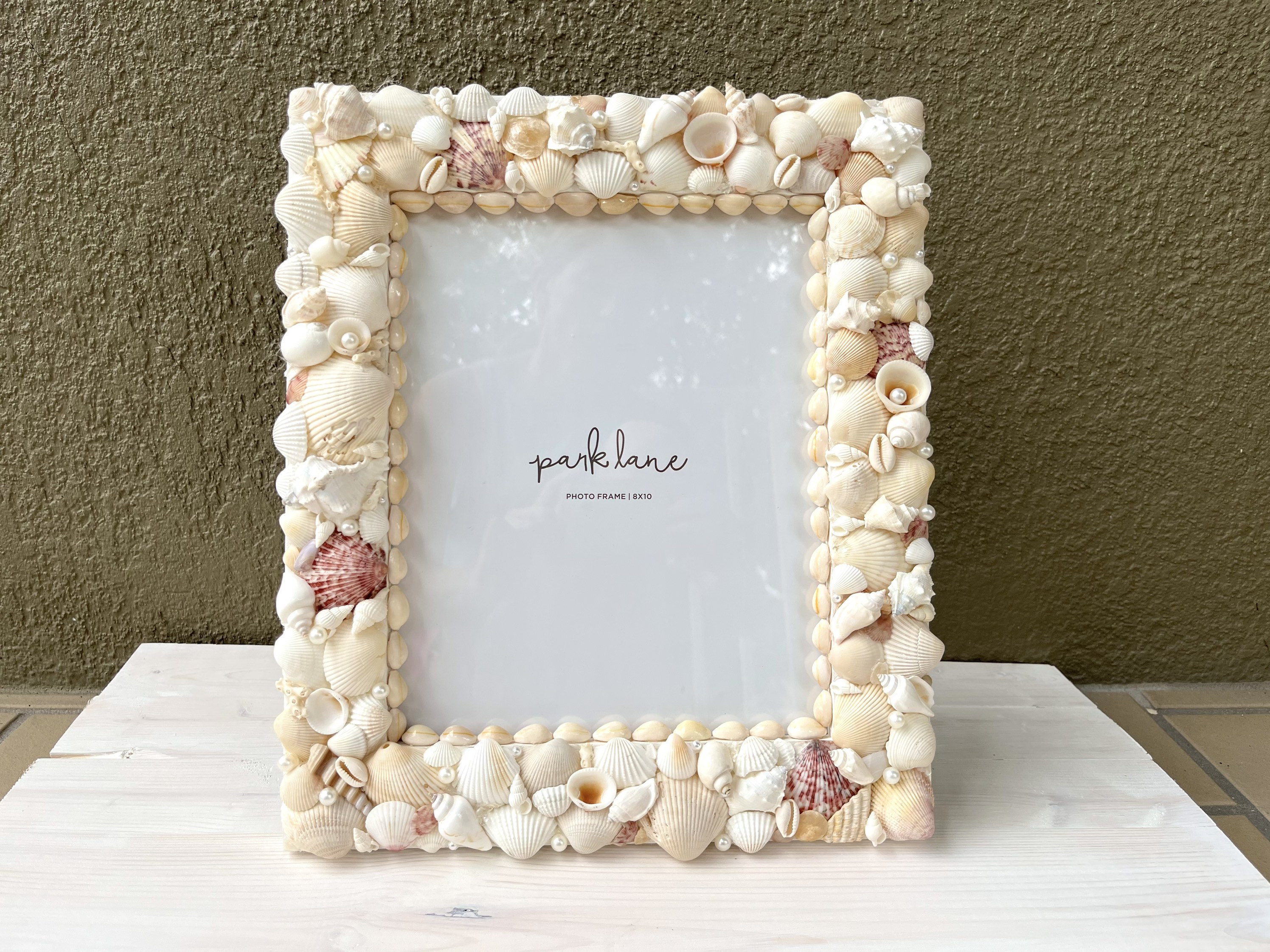 Beach Picture Frame 8x10 Seashell Picture Frame Palm Beach - Etsy