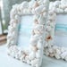White Shell Picture Frame 4x6”, Shell Photo Frame, Beach Frame, Beach ...
