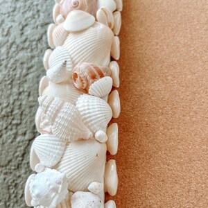 Seashell Pinboard: Custom Beach Decor Bulletin Board - Etsy