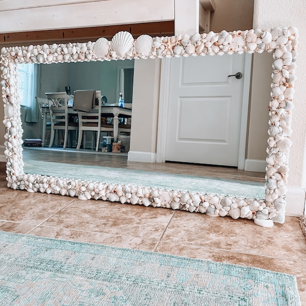 Sea Shell Mirror - Etsy