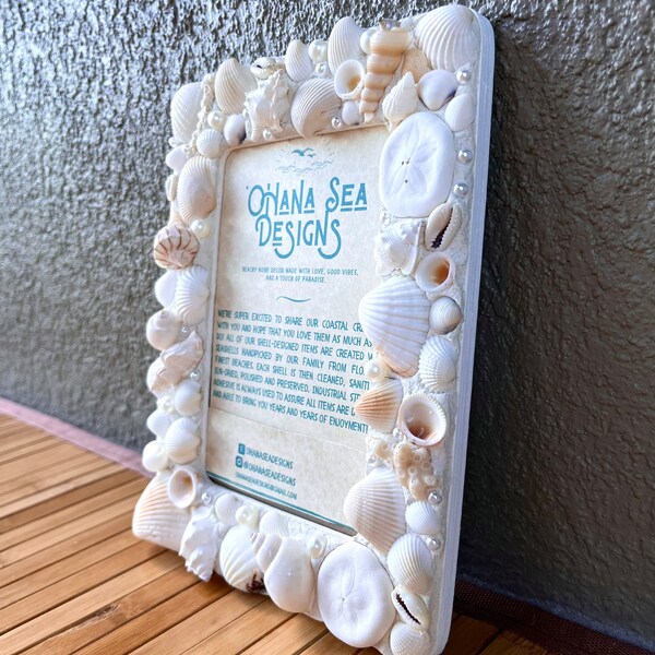 Seashell Photo Frame - Etsy