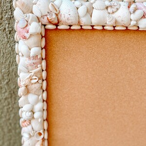 Seashell Pinboard: Custom Beach Decor Bulletin Board - Etsy