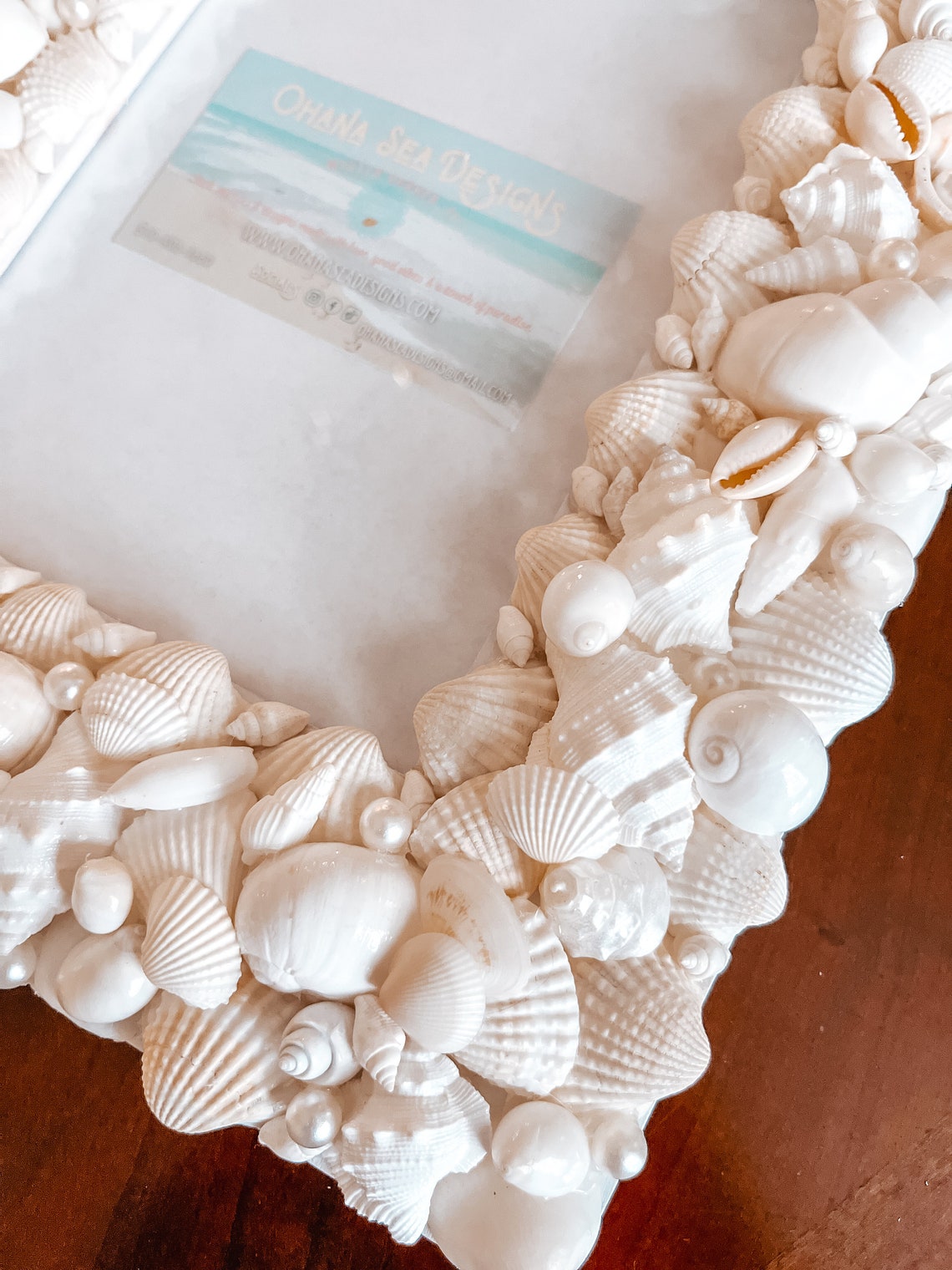 White Shell Picture Frame 4x6, Shell Photo Frame, Beach Frame, Beach ...