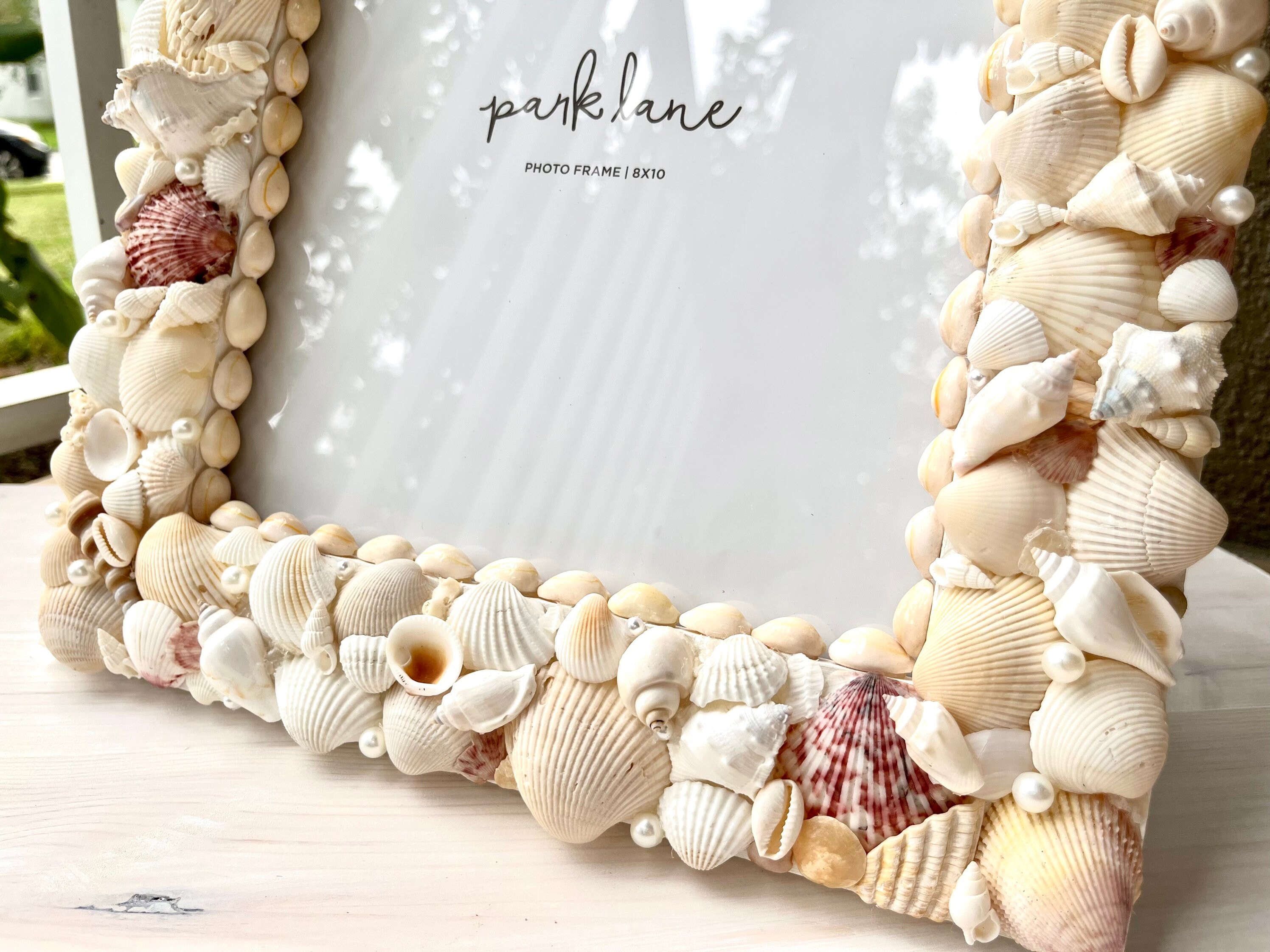 Beach Picture Frame 8x10 Seashell Picture Frame Palm Beach - Etsy