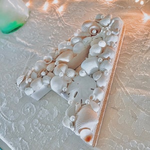 Seashell Letter, Any Letter, Beach Decor, Custom Shell Initials, Beach ...