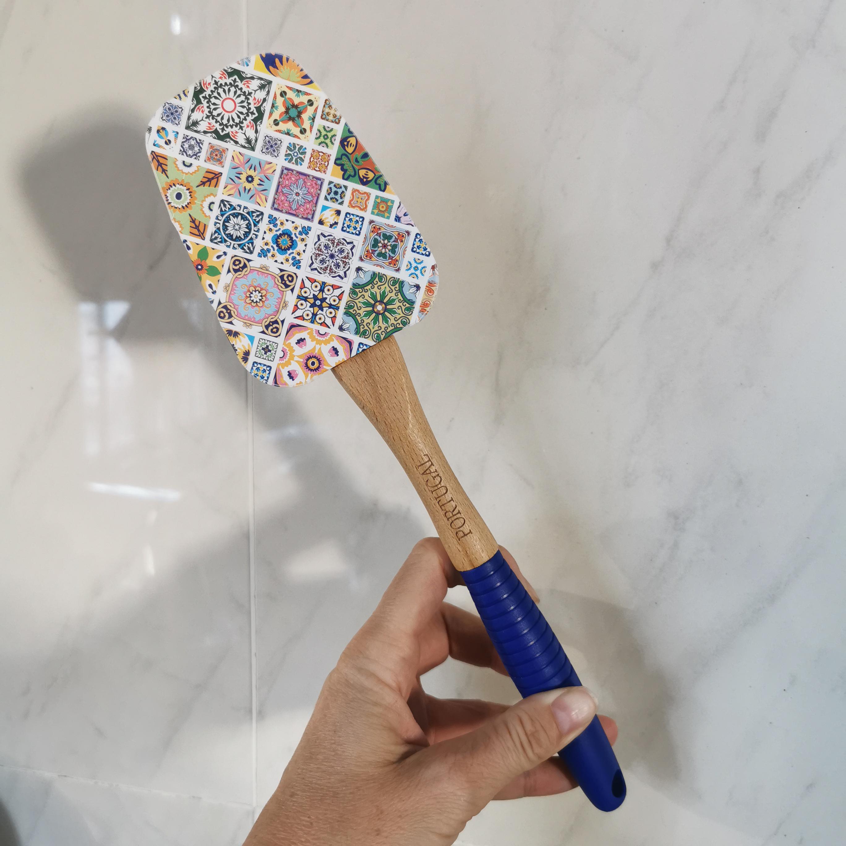 Silicone Spatula Portuguese Tiles Azulejos - Gift From Portugal ...