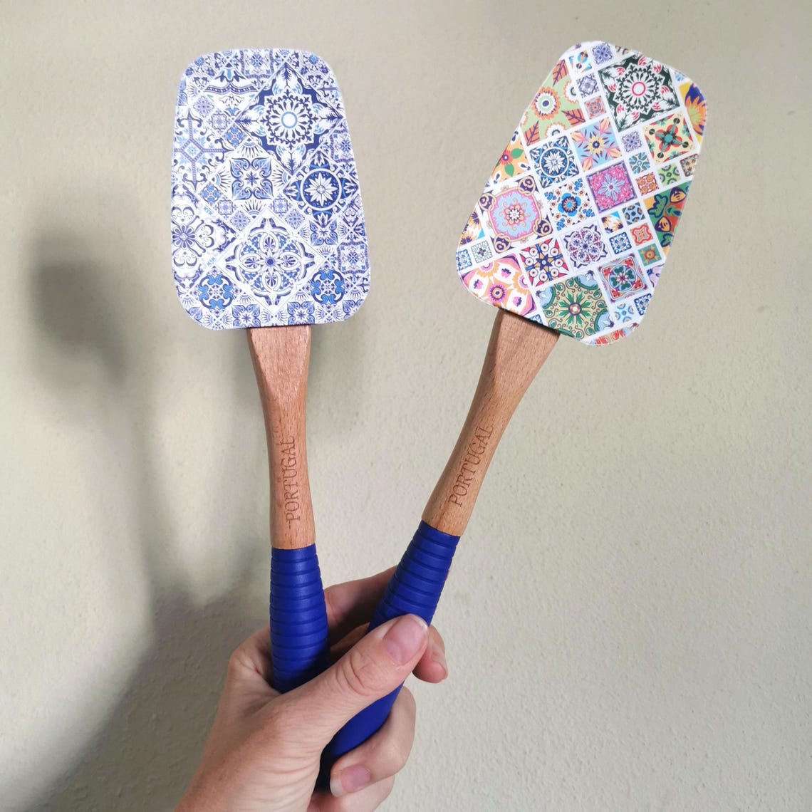 Silicone Spatula Portuguese Tiles Azulejos - Gift From Portugal ...