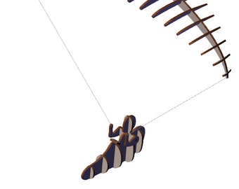 Laser Cut Paraglider Model DXF Plans With Build Instructions (digital ...