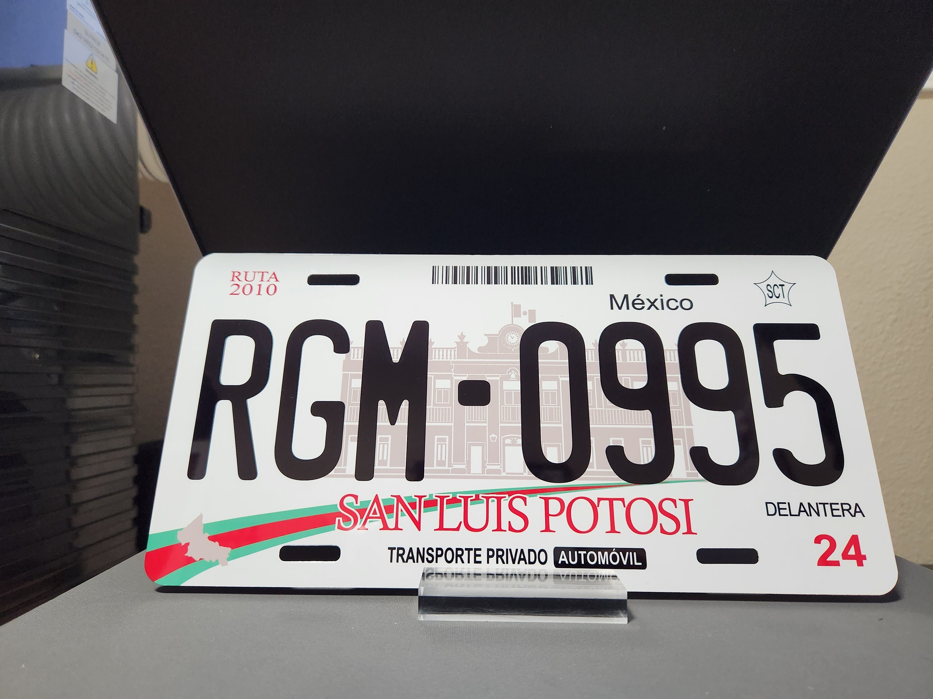 Car Plate of San Luis Potosi, Car Plate Mexico, Car Plates of the ...