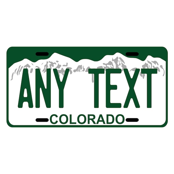 Colorado State Plate - Etsy