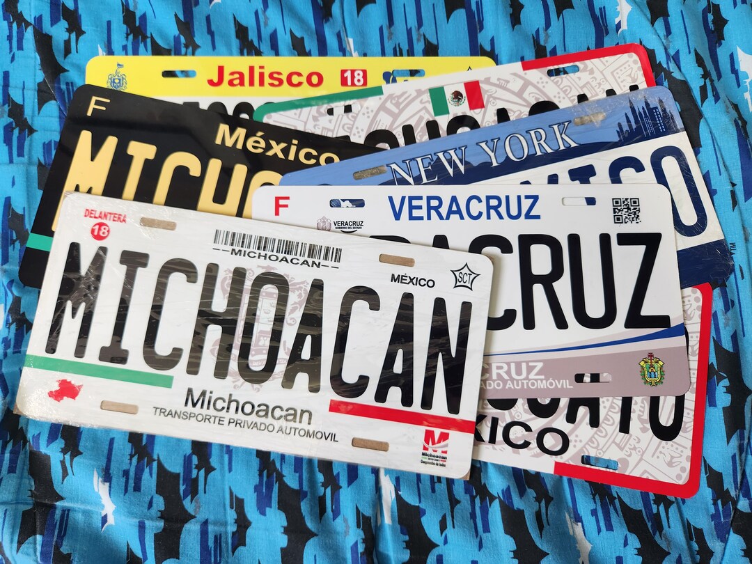 Bulk Car Plate 25, Car Plate Mexico, Plates for Car in Bulk States of ...