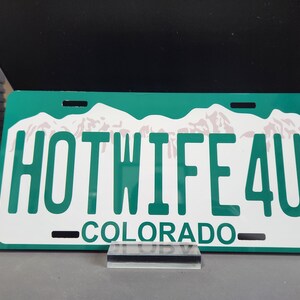 Car Plate COLORADO, COLORADO Custom Personalized License Plate Novelty ...