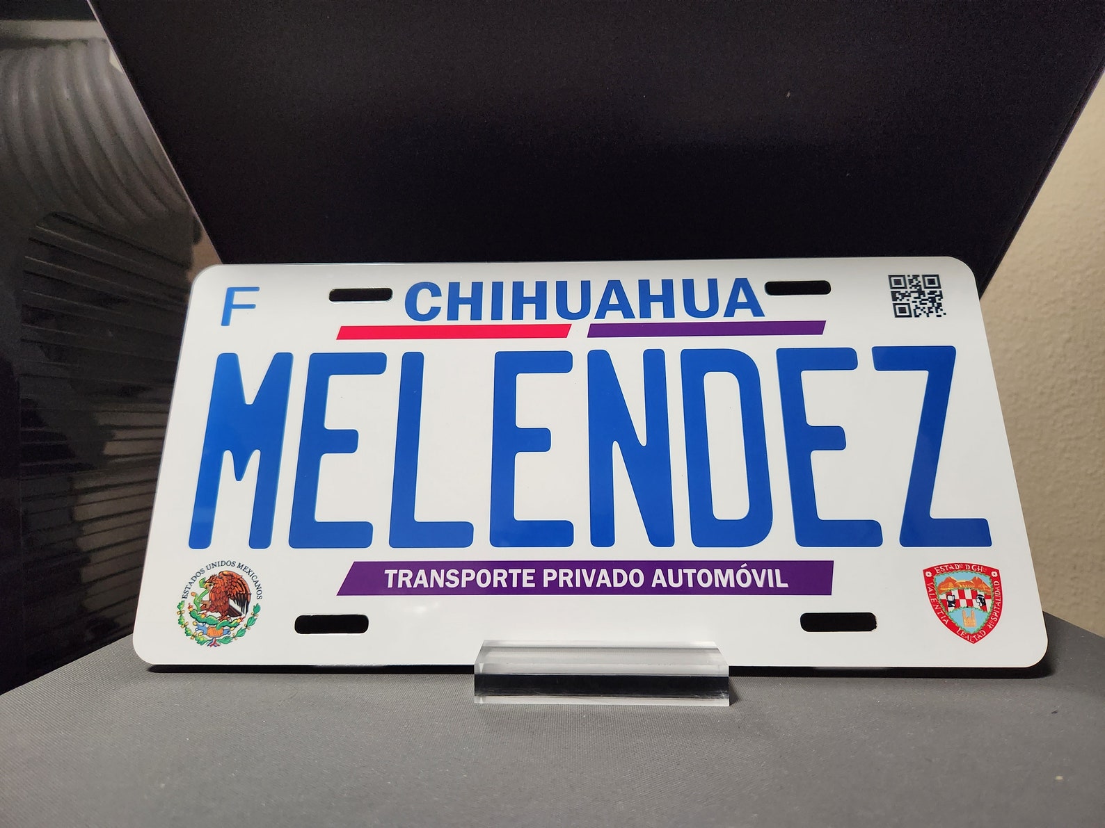 Car Plate State of Chihuahua, Car Plate Mexico, Car Plates of the ...