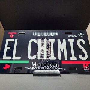 Car Plate State of Michoacan, Car Plate Mexico, Car Plates of the ...