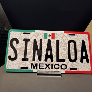 Auto Plates States of Mexico, Aluminum Car Plate for All States of ...