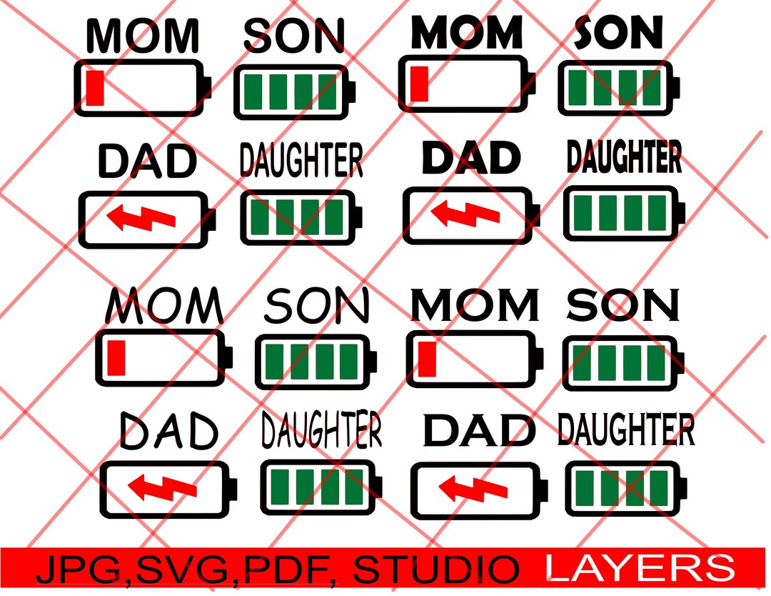 BATTERY DESIGNS FOR FAMILY - Etsy