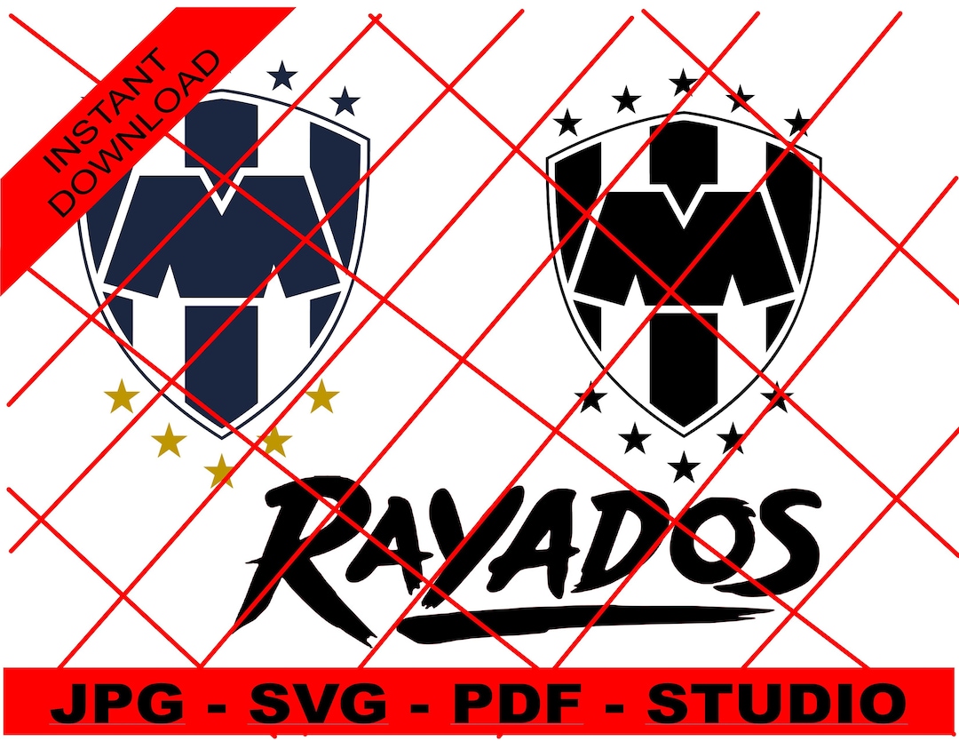 MONTERREY Club Digital File, Rayados Vector, Mexican Soccer Team ...
