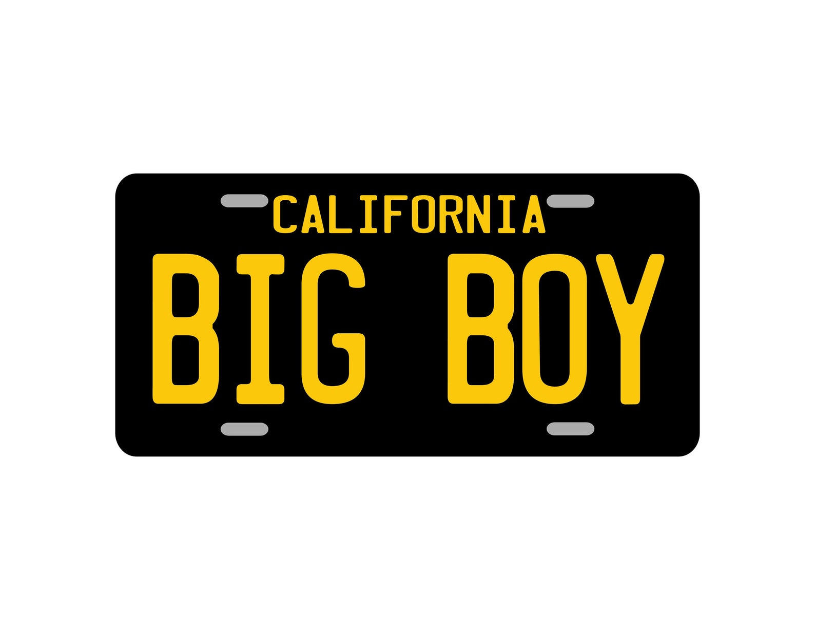 CALIFORNIA Custom Personalized License Plate Novelty / Car Plate ...