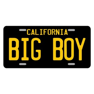 CALIFORNIA Custom Personalized License Plate Novelty / Car Plate ...