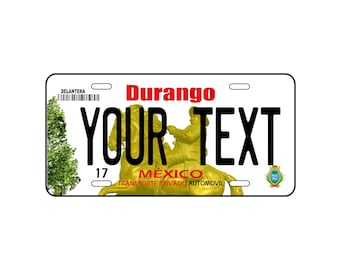 Durango Car Plate - Etsy