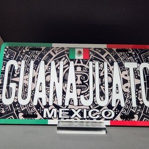 Personalized Auto Plates All States of Mexico, Car Plates States of ...