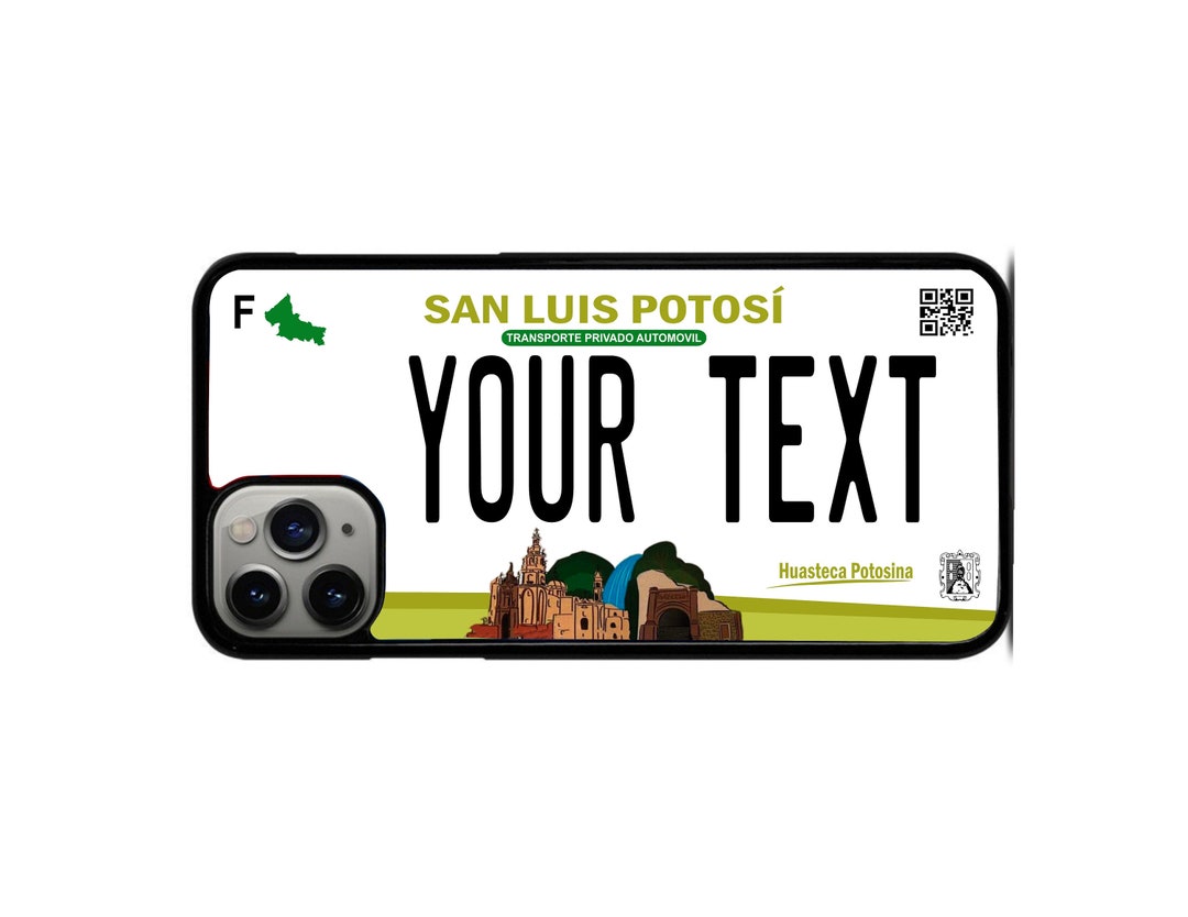 SLP State Cell Phone Cases /phone Case San Luis Potosi State Plate /san ...