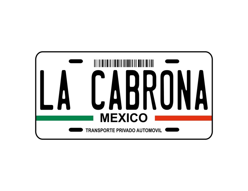 Car Plates From Mexico, License Plate Personalized Mexico, Auto Plates ...