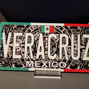 Personalized Auto Plates All States of Mexico, Car Plates States of ...