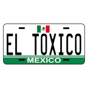 MEXICO Car Plate, Mexico Car Plate, Mexico State Aluminum Car Plates ...
