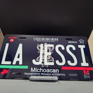 Car Plate State of Michoacan, Car Plate Mexico, Car Plates of the ...