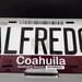 Decorative Car Plate State of COAHUILA, Car Plate Mexico, Car Plates of ...