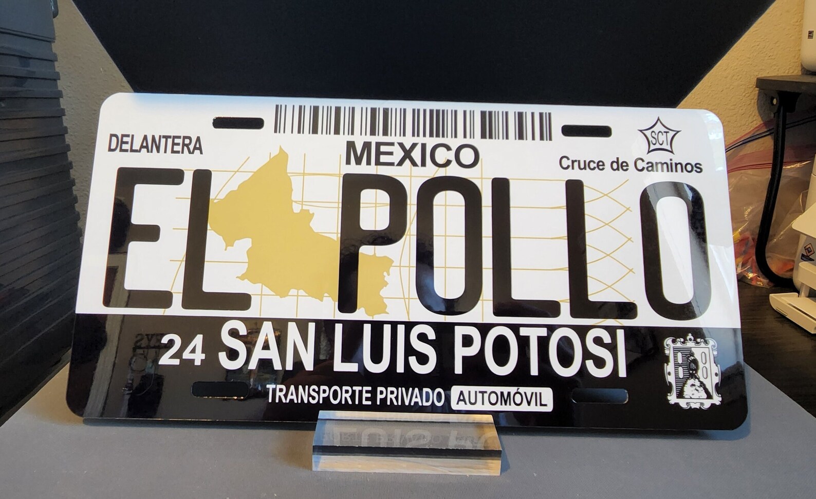 Car Plates of the States of Mexico, Car Plate of San Luis Potosi ...