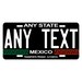 Personalized Plates From Mexico Any Text-any State, Car Plate Mexico ...