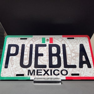 Auto Plates States of Mexico, Aluminum Car Plate for All States of ...
