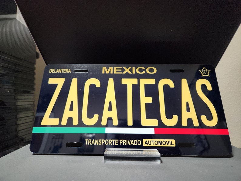 Mexican State Car License Plates, Aluminum Car License Plates for All ...