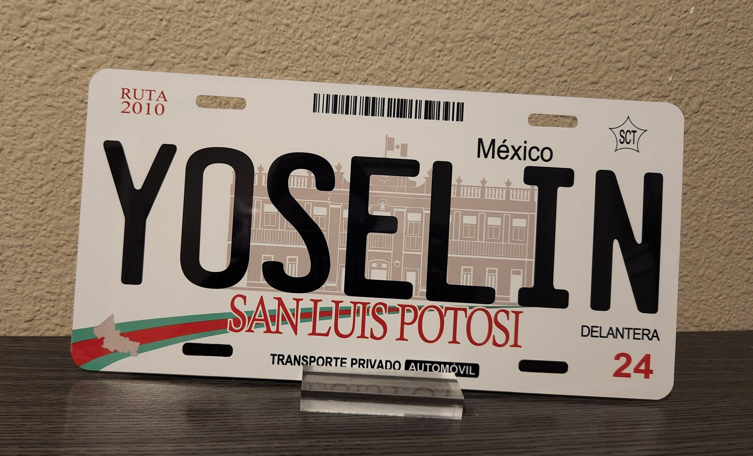 Car Plate of San Luis Potosi, Car Plate Mexico, Car Plates of the ...