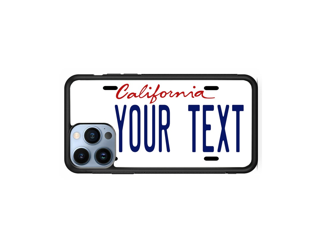 CALIFORNIA License Plate Cases/ Phone Cases Bumper CALIFORNIA License ...