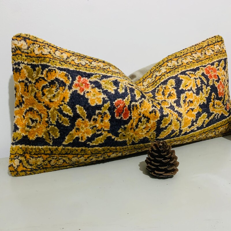 Floral Lumbar Pillow - Etsy