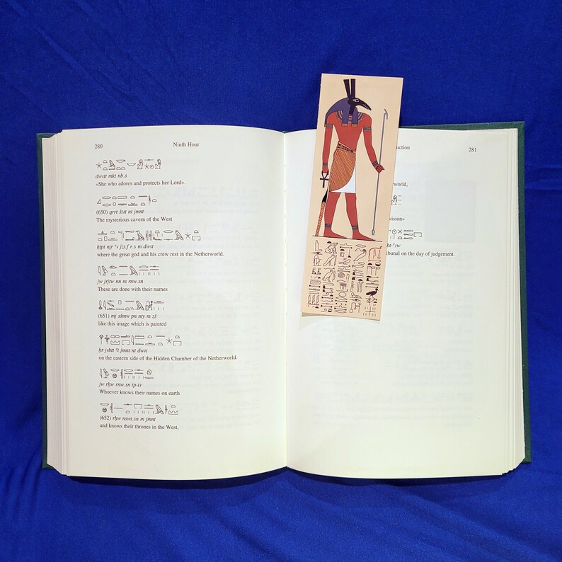Ancient Egyptian God and Goddess Bookmarks 8 Unique Mythology Bookmarks ...