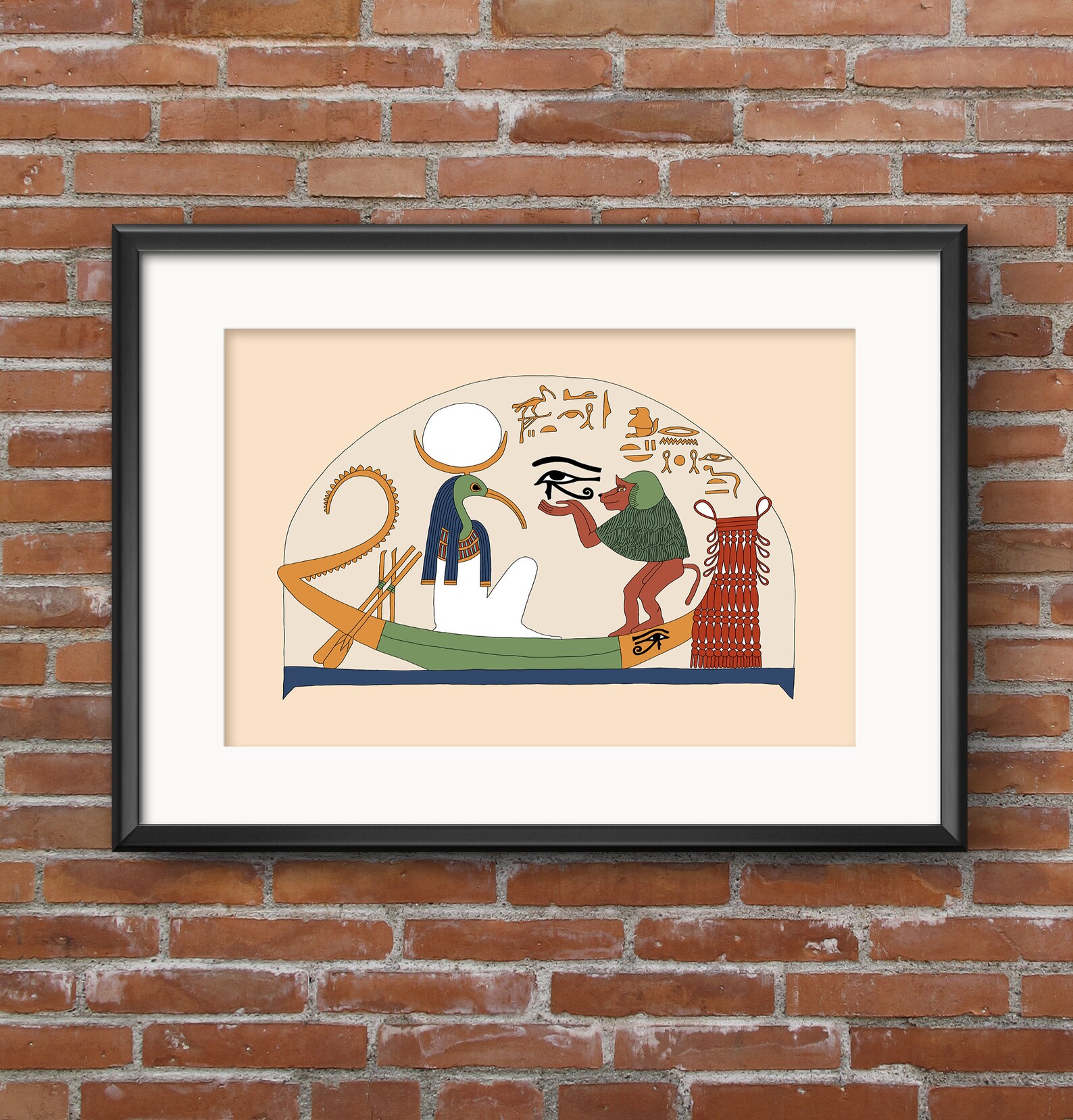 Ancient Egyptian Reproduction Unframed Art Mythology Print - Etsy