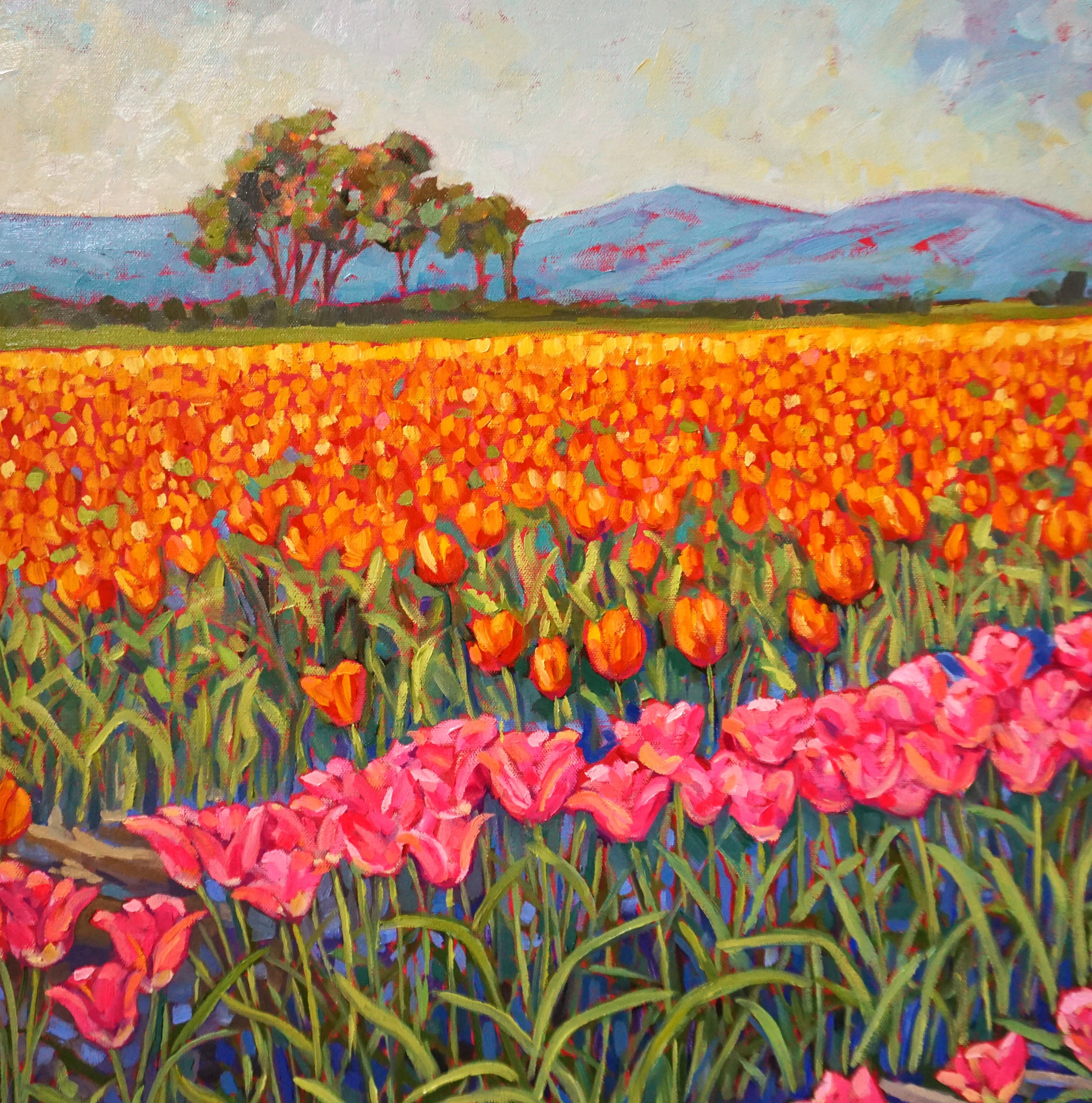 Hello Spring, Original Painting, Oil Painting, Impressionism, One-of-a ...