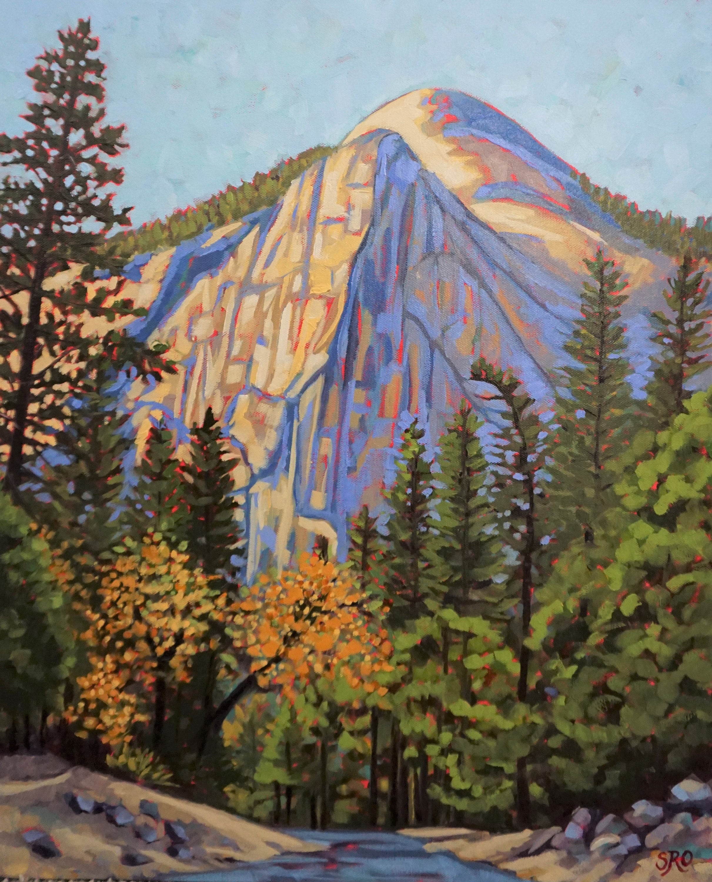 El Capitan, Original Painting, Oil Painting, Impressionism, One-of-a ...