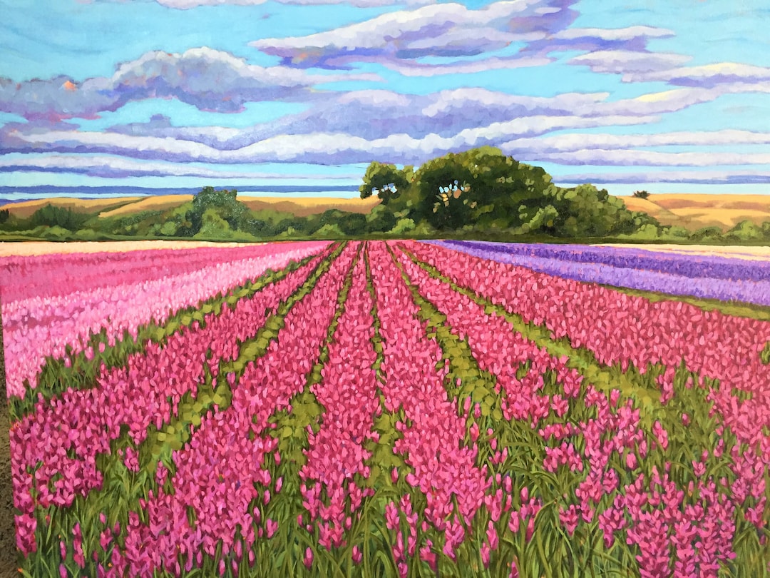 Spring's Abundance, Original Painting, Oil Painting, Impressionism, One ...