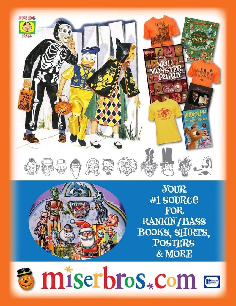 Rankin/bass' Heat Miser & Snow Miser 11 X 17 Model - Etsy