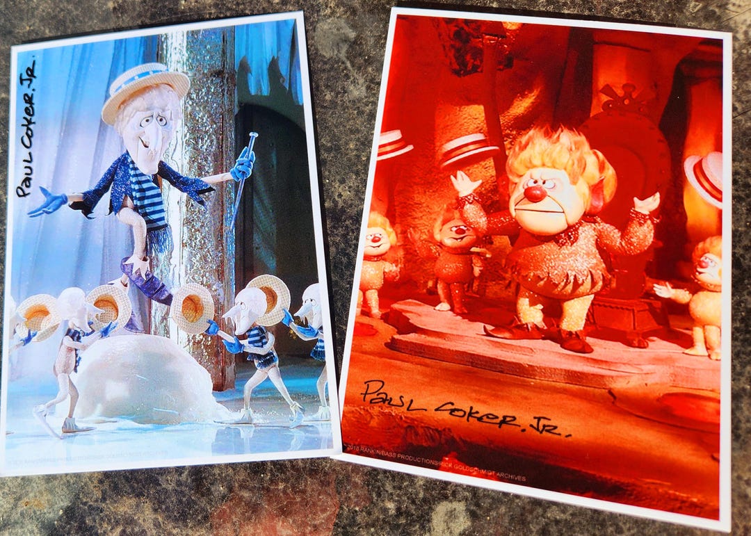 Heat Miser Snow Miser Card Set: Rankin Bass 51st Anniversary - Etsy