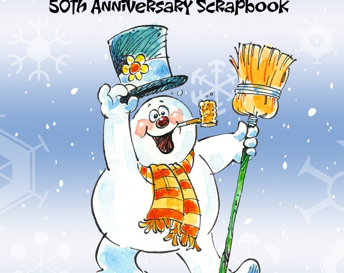 Rankin/bass' Frosty the Snowman 50th Anniversary Scrapbook Hardcover - Etsy