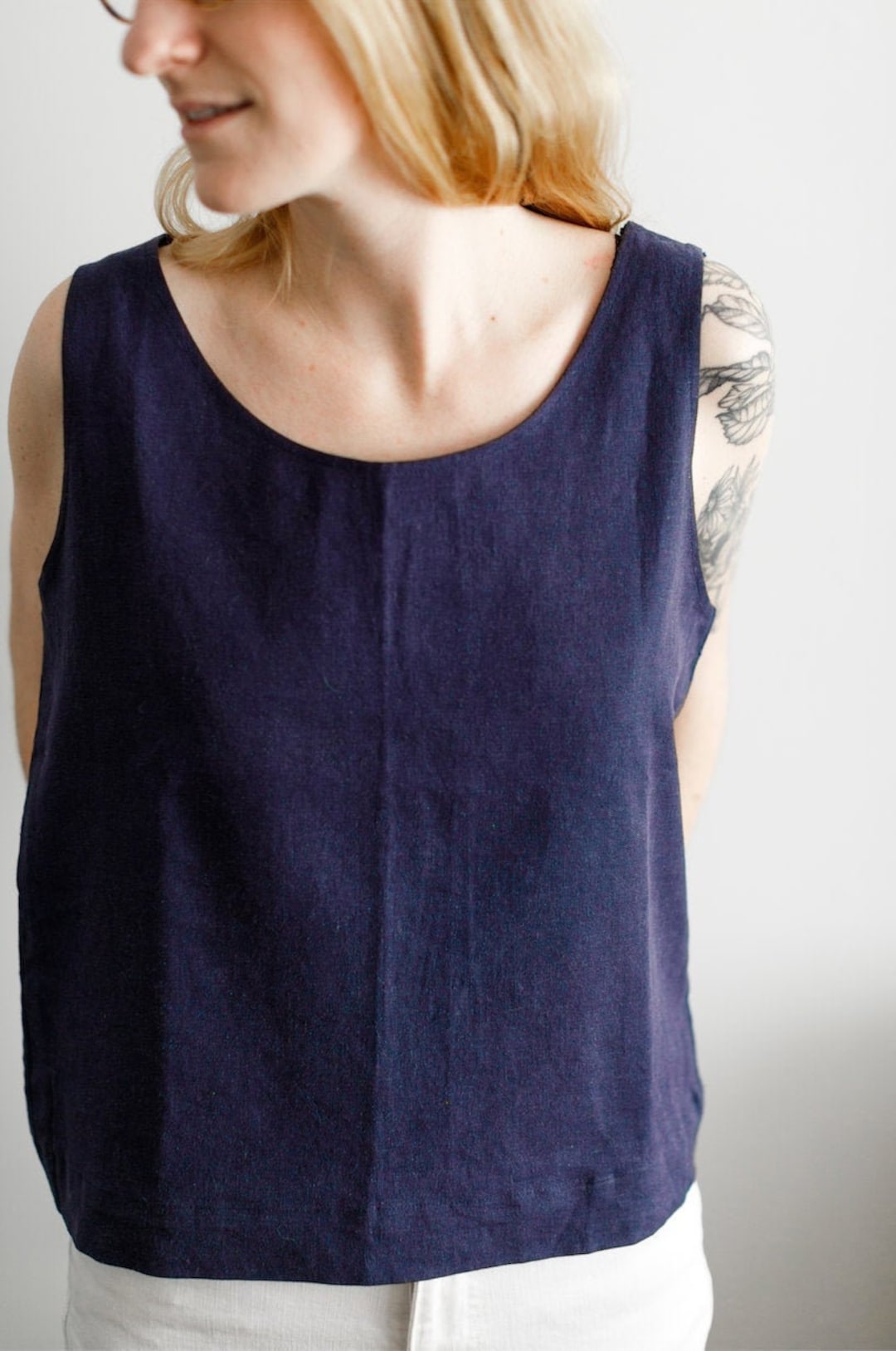 Linen Studio Tank - Etsy